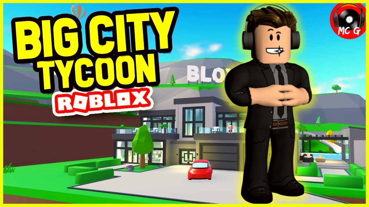 Roblox - VIREI UM PREFEITO E CONSTRUI UMA CIDADE (Big City Tycoon ...