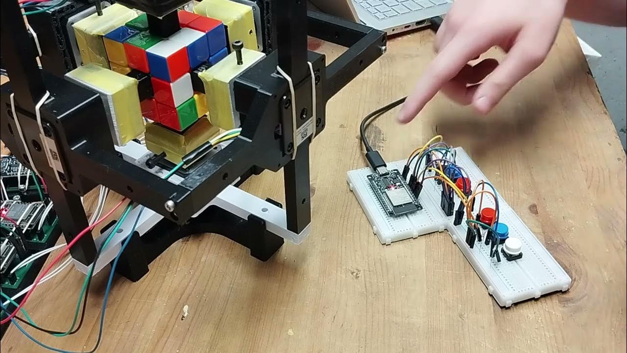 Showcase of Rubiks Cube robot - YouTube
