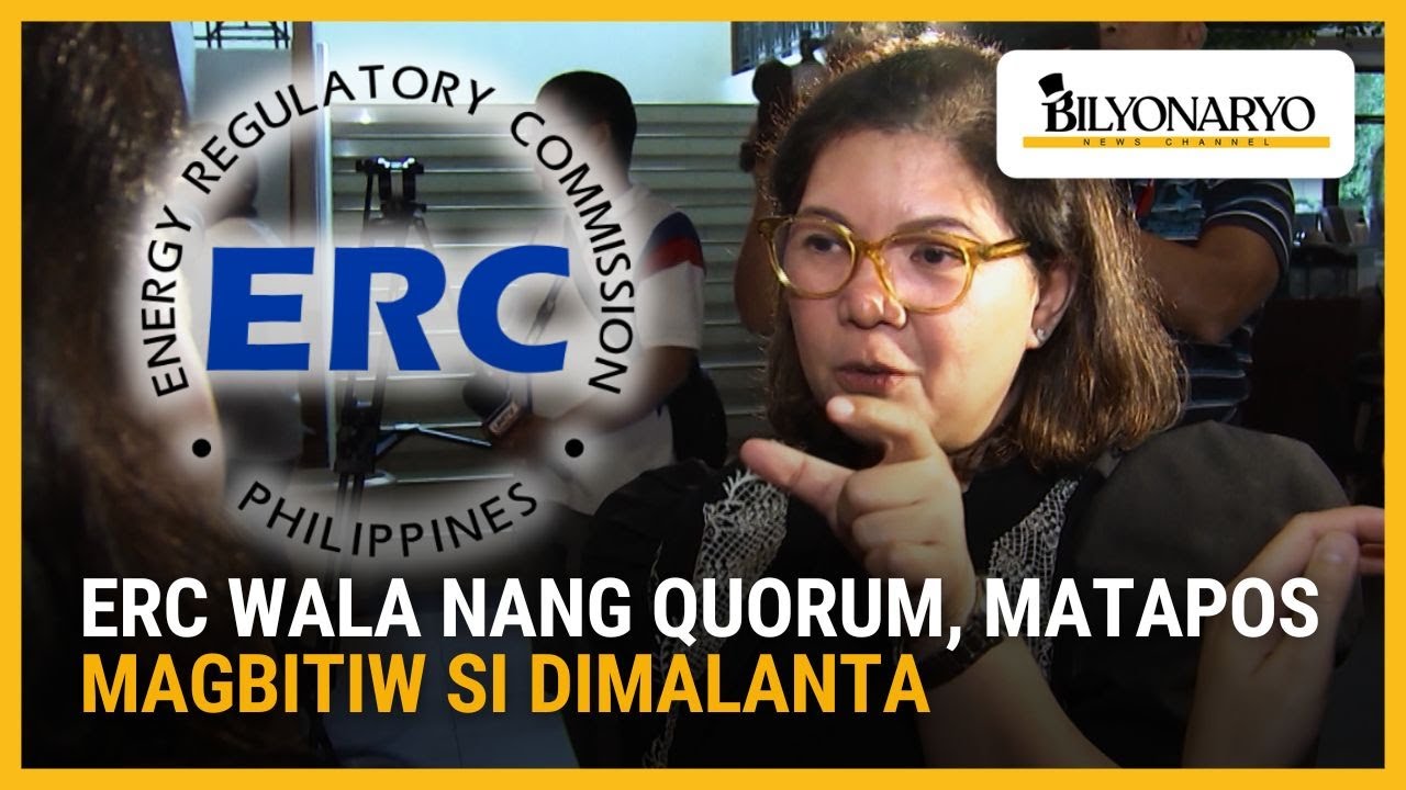 ERC chair Monalisa Dimalanta, nagbitiw sa puwesto | Agenda - YouTube