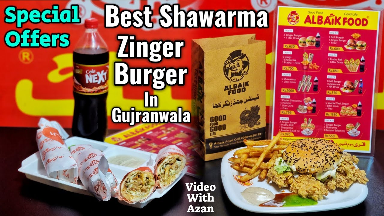 The Best Shawarma Of Gujranwala By Al Baik Food | Special Deals For ...