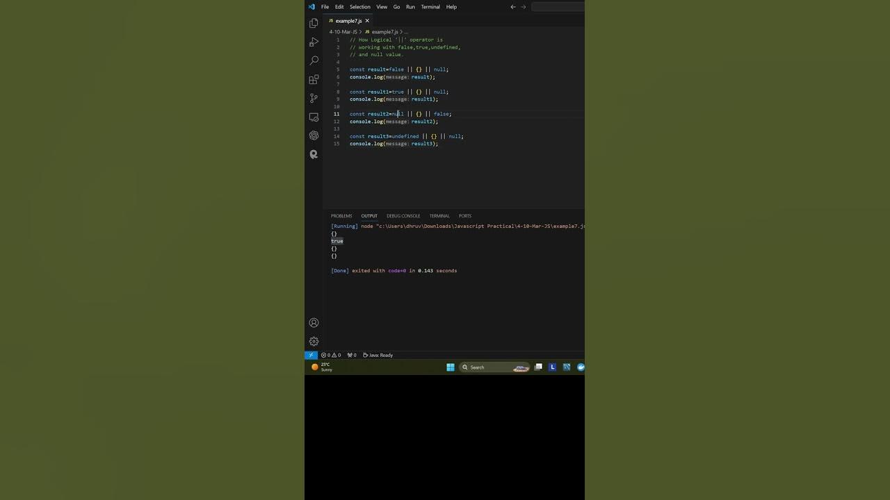 JavaScript Logic Explained in 4 Lines!­ Truthy, undefined, and null Explained | @QuickCodeClips ...
