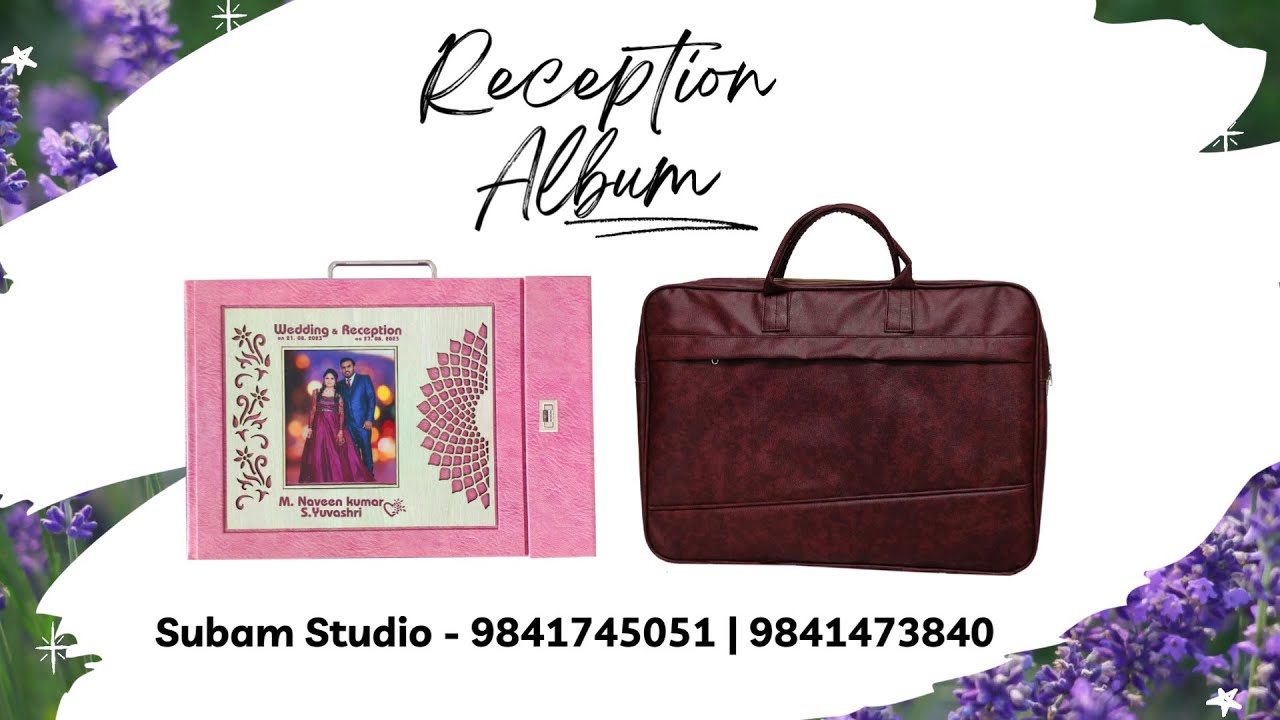 Reception Album | Breifcase Album | Beautiful Album | Acyrlic Pad Album ...