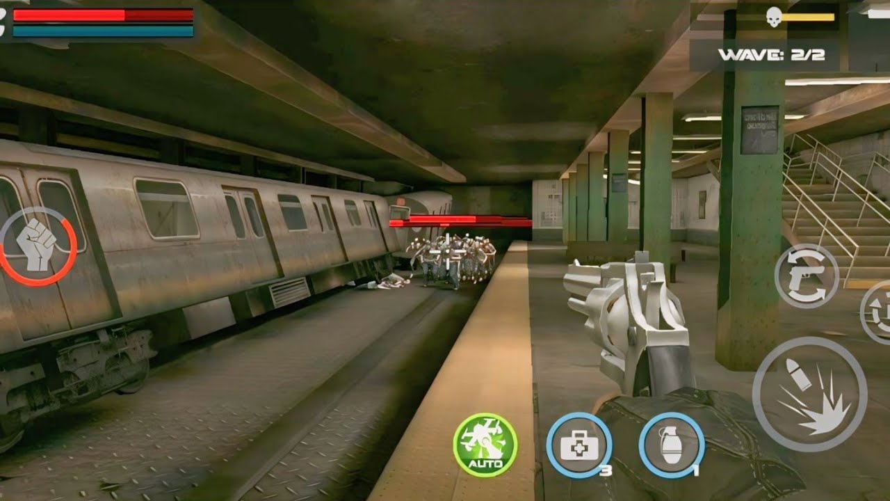 Dead Target __ Metro Train Crash Because Zombies attack || Hard Mission ...