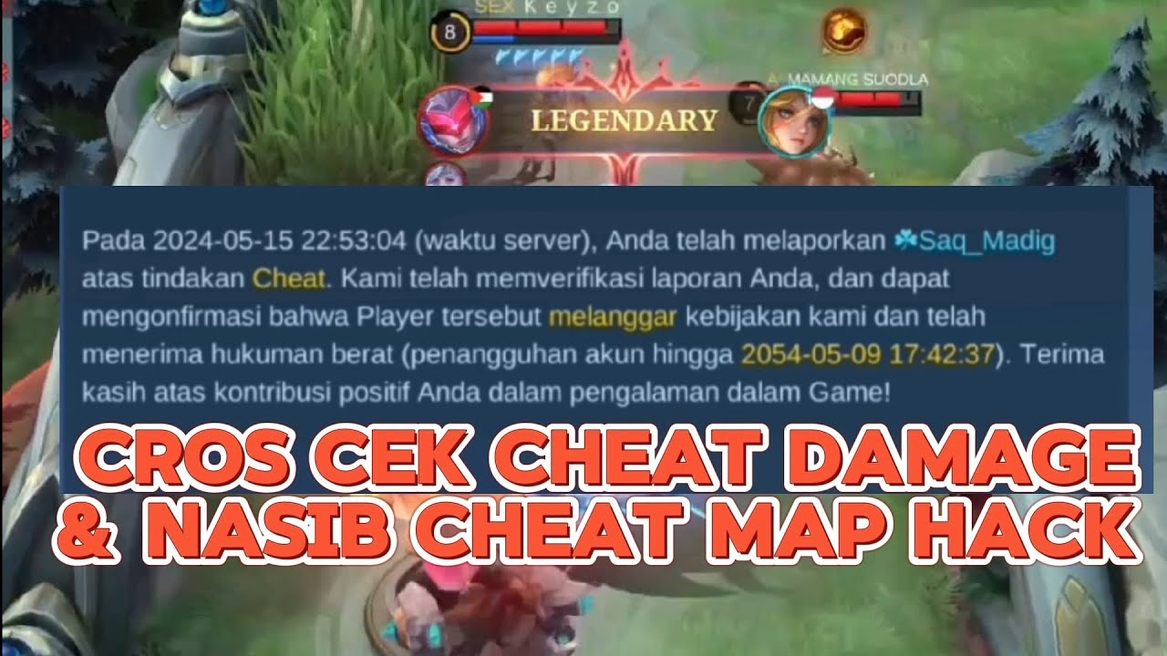 Dugaan Cheat Damage & Nasib Pelaku Cheat Map Hack, Katanya Masih Bisa ...