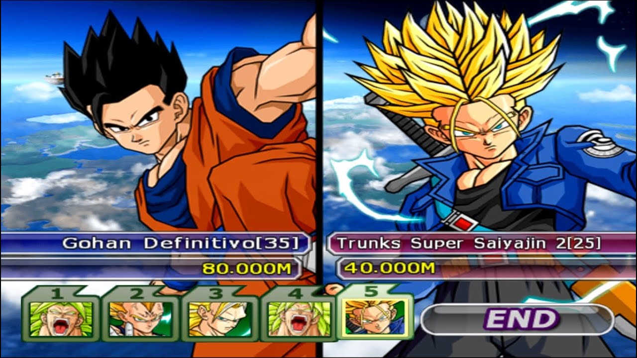 Team Gohan Definitivo Vs Team Trunks SSJ2! Dragon Ball Z Budokai ...