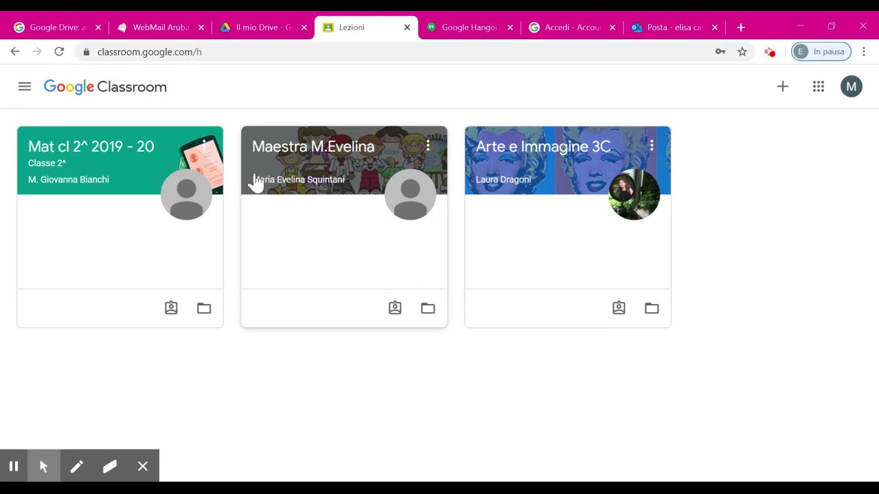 tutorial STUDENTI: primo accesso a GOOGLE CLASSROOM - YouTube