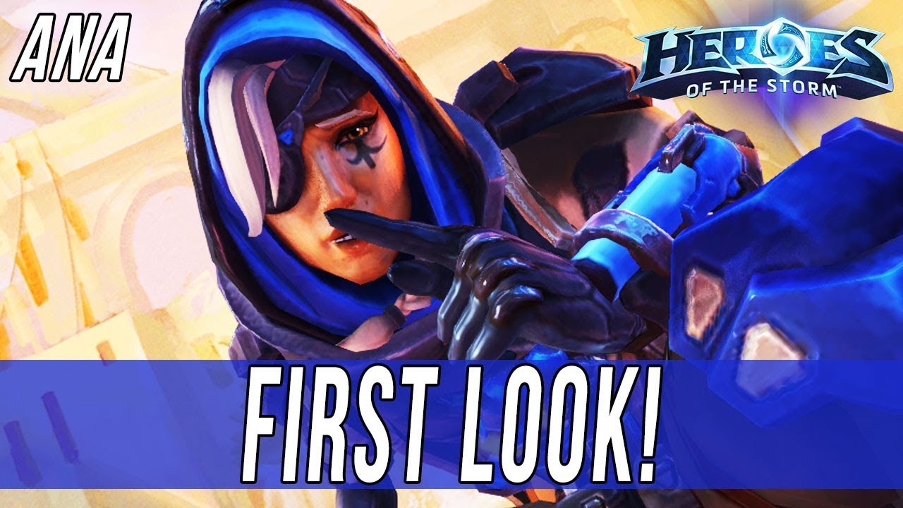 ANA, FIRST LOOK! - SOLO QUEUE SILLINESS [Heroes Of The Storm] - YouTube