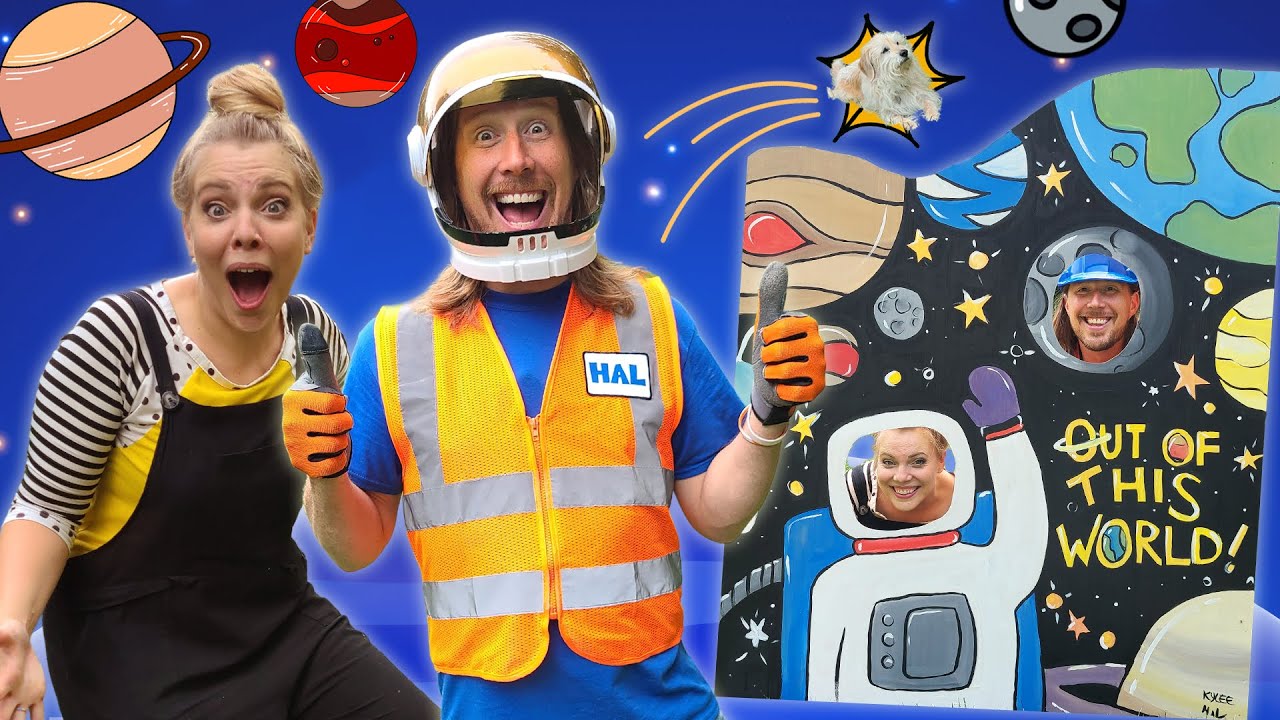 Handyman Hal uses Tools to Build | Kylee Makes It Planets for Kids ...