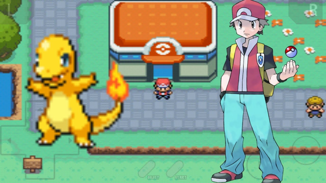 Pokemon Super Fire Red #1 เร่มต้นการเดินทาง - YouTube