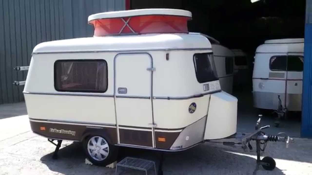 1985 Eriba Puck retro caravan from Kool Classics - YouTube