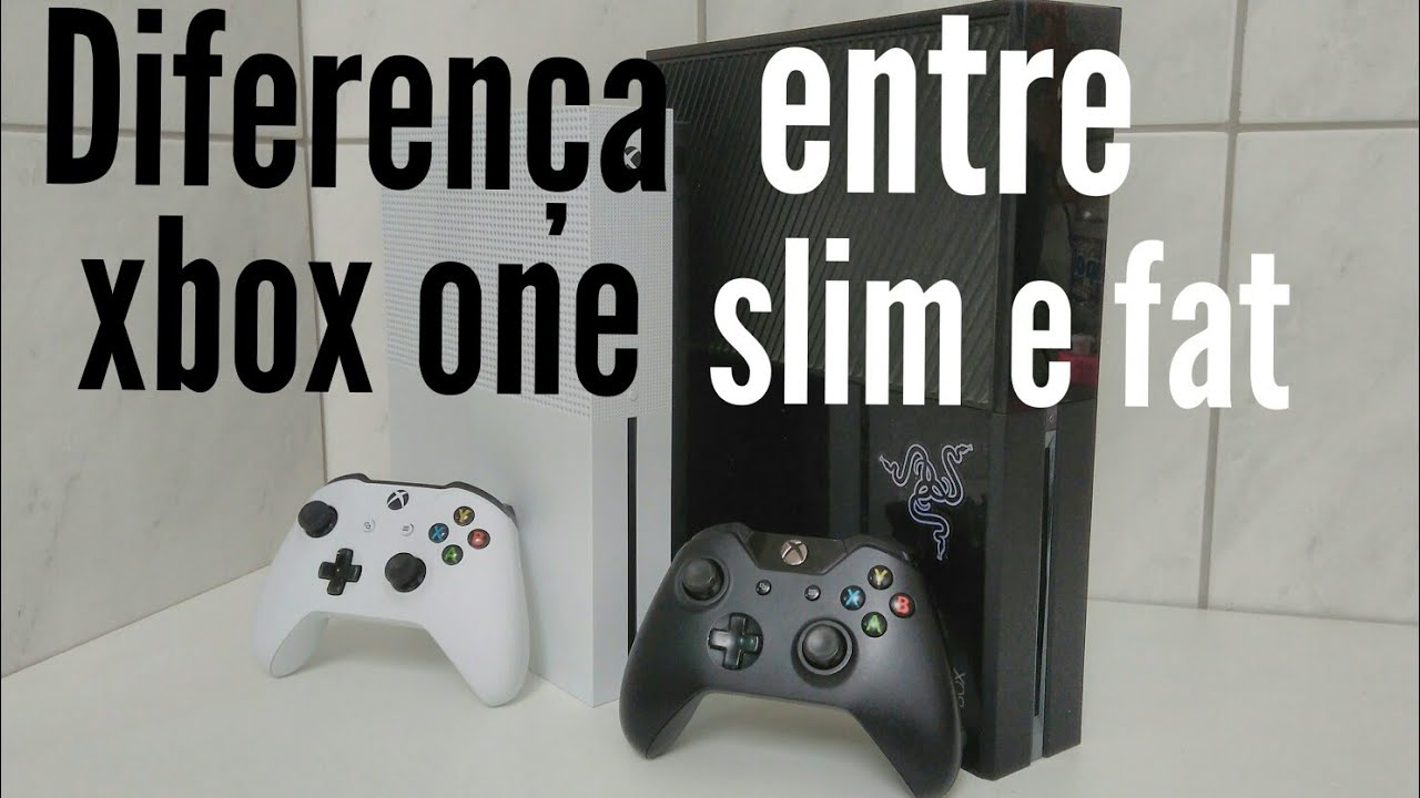 xbox one s vs Xbox one fat - YouTube