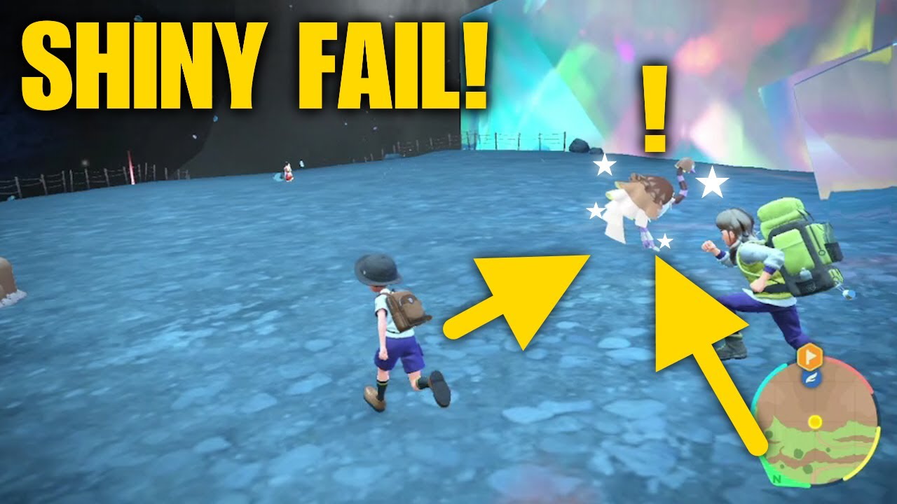 Pokemon Violet SHINY FAIL - YouTube