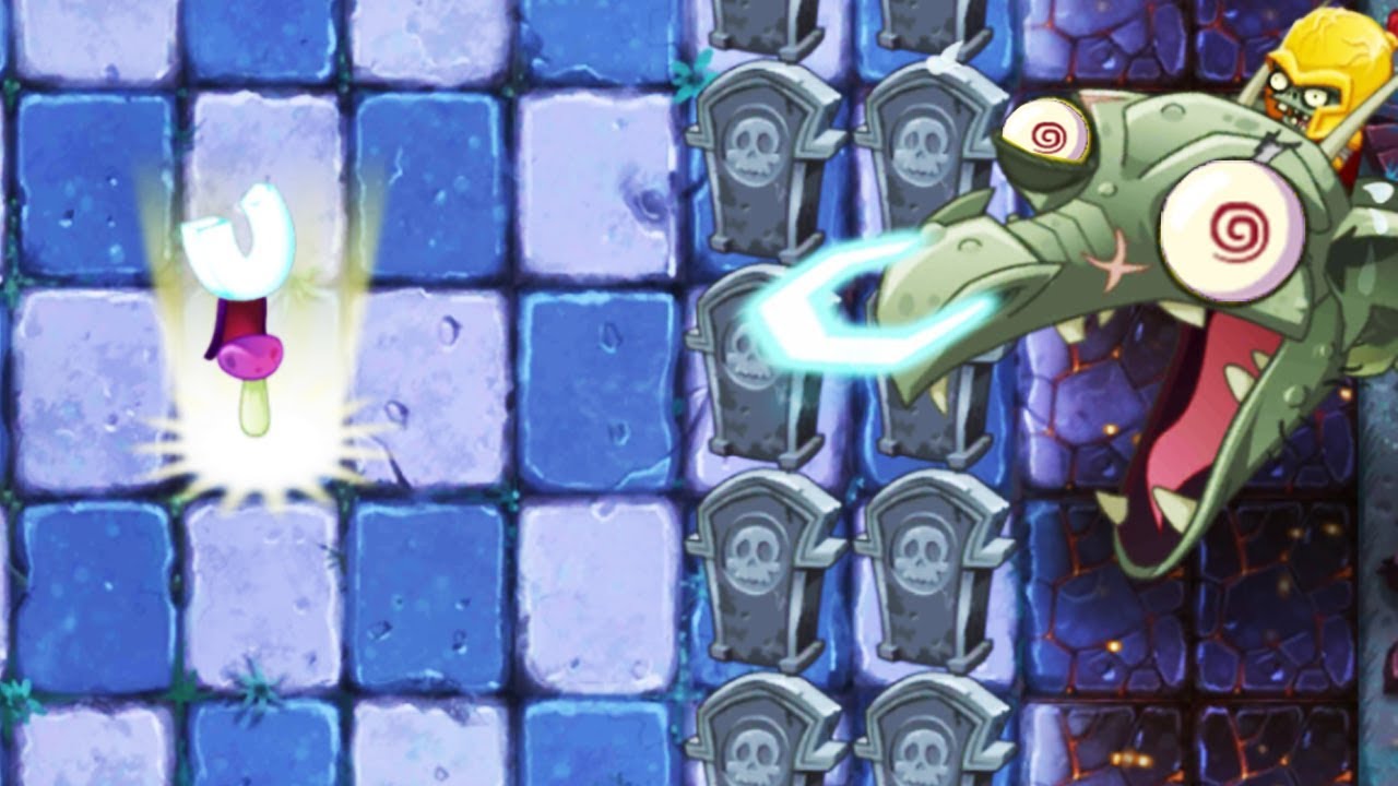 Plants vs Zombies 2 Mod Magnet-shroom vs Zombot Dragon PVZ 2 Gameplay ...