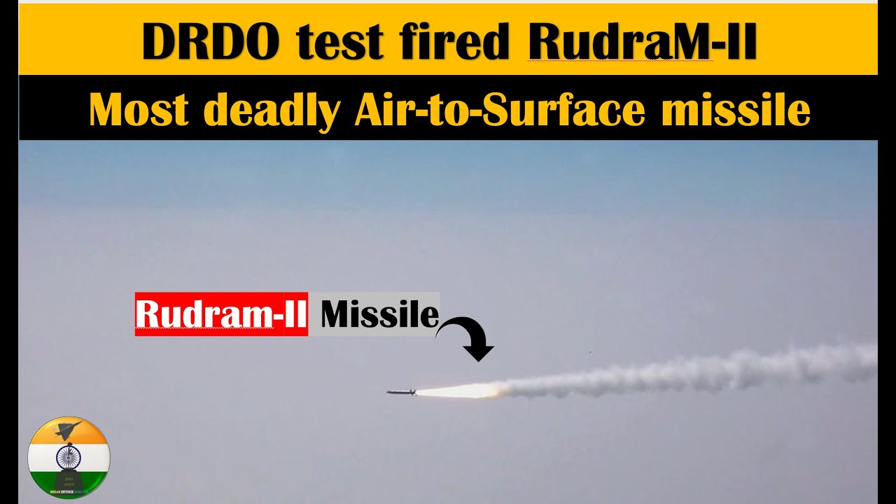 #breakingnews DRDO successfully test fired Rudram-2 missile from SU-30 ...