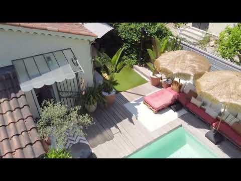🎥 Bienvenue à la Villa Rue des Orangers – Le Cannet | Oasis tropicale avec piscine privative 🌴🏡