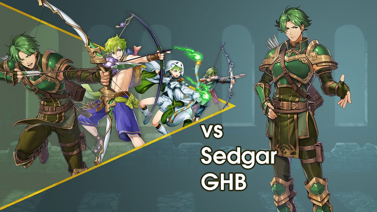 [Infernal] - Sedgar GHB - Green-Haired Archer Emblem (Sedgar, Gordin, H ...