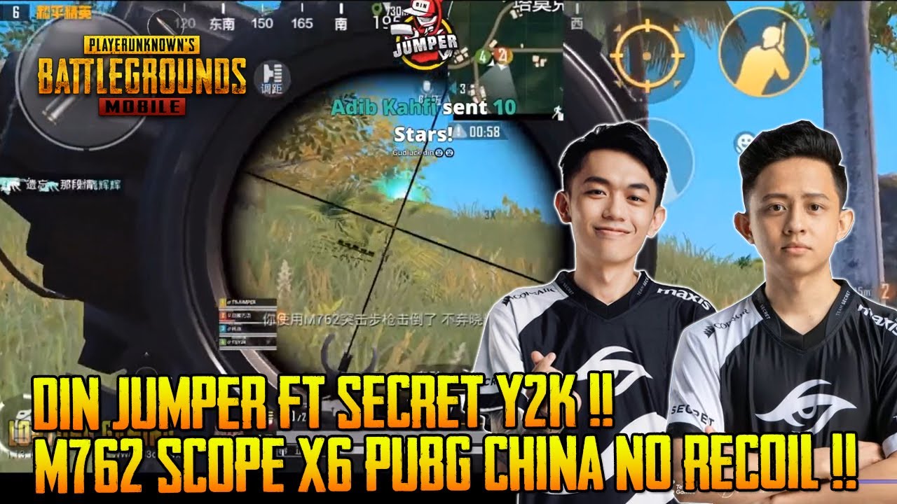 Jumper Terkejut Guna M762 Scope X6 No Recoil Kat Pubg China | PUBG ...