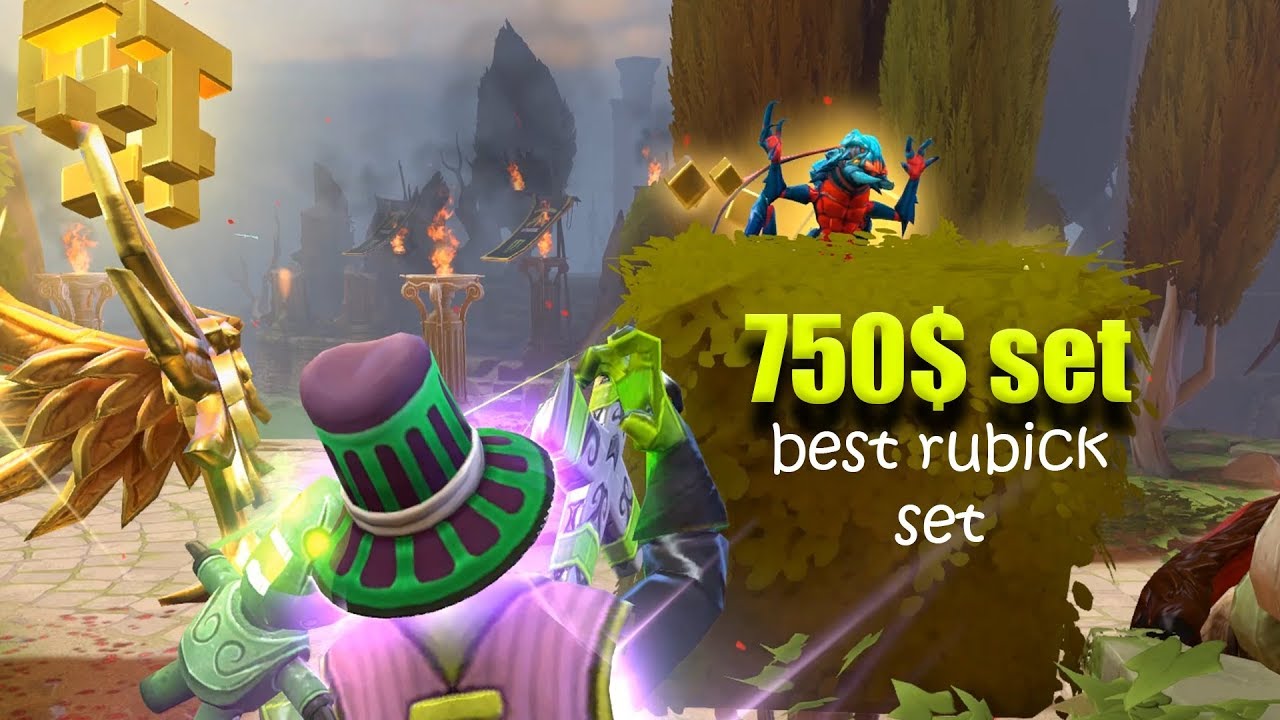 Dota 2 Rubick best set Fantoccini's dilemma and Golden Staff of perplex ...