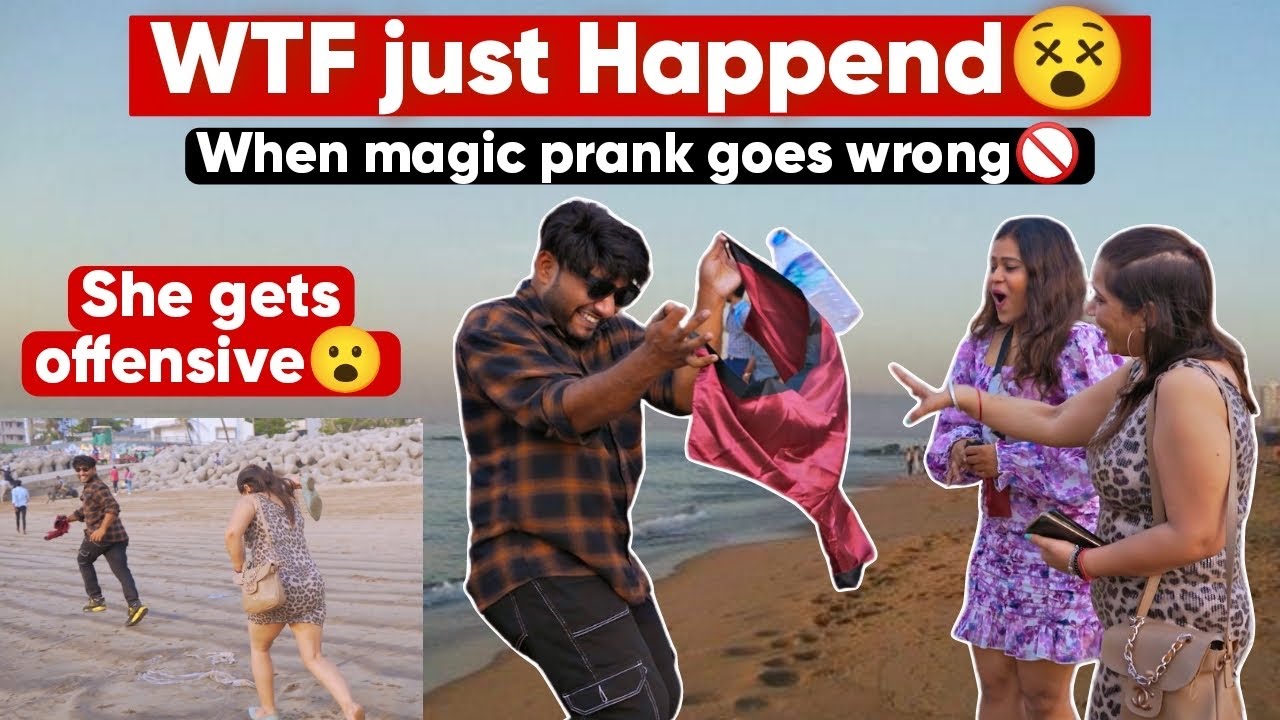 Big Chadi Magic with girls gone completely gone 😳| Magic Pranks by Arya ...