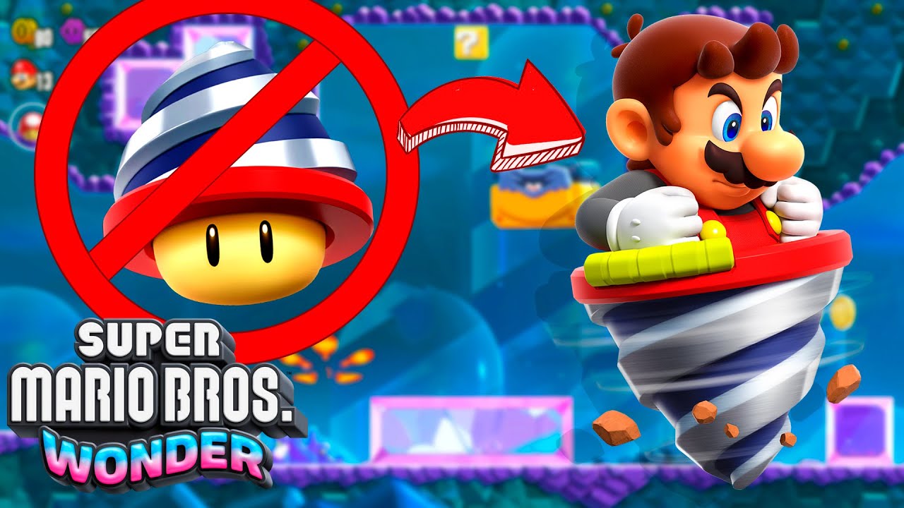 Me paso NIVELES SIN AGARRAR NINGUN POWER UP!! 🍄🚫 #5 | Super Mario Bros. Wonder - YouTube
