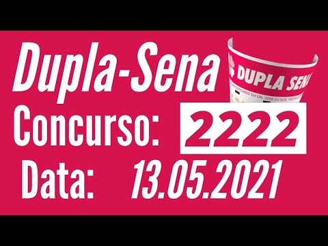 Resultado Dupla-Sena 2222 do Dia 13 Loterias Caixa
