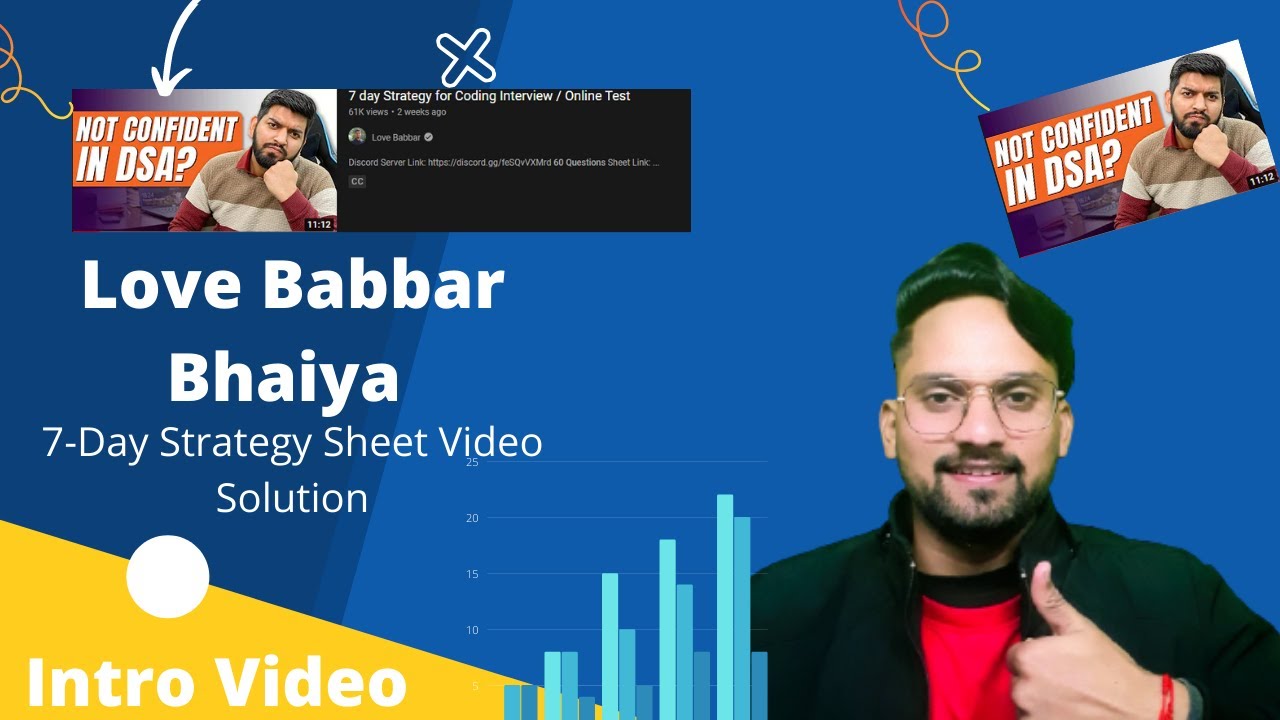 Introduction || Love Babbar Bhaiya 7-Day Strategy Sheet || Easy To ...