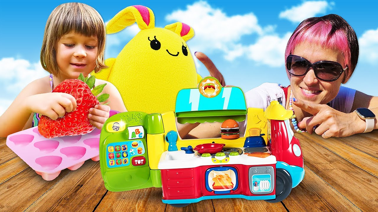 Kapuki Kids auf Deutsch. Kochen mit Bianca und ihren Spielzeugen. 3 ...