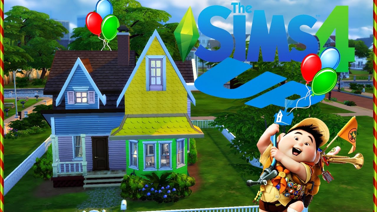 House Movie UP │ The Sims 4 (Speed Build) - YouTube