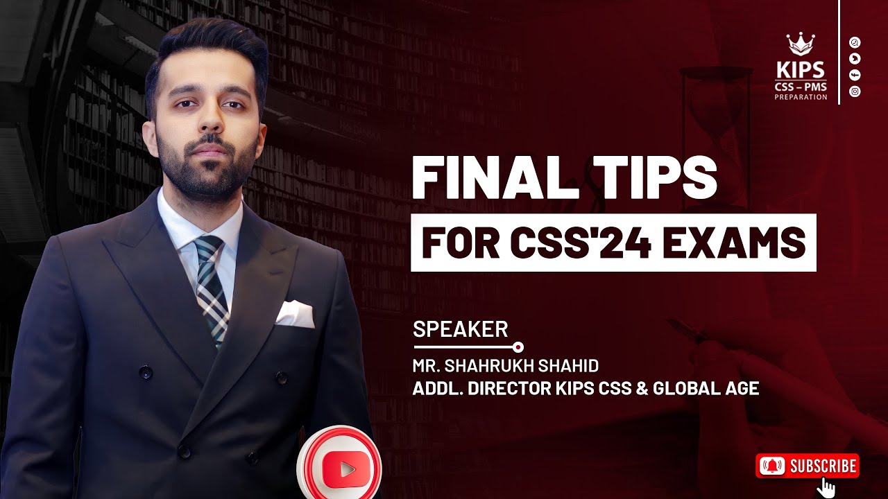 Final Tips for CSS'24 Exams - YouTube
