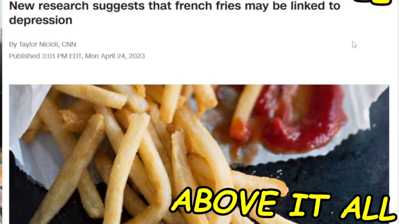 Fast Food Linked To Depression And Anxiety AGAIN - YouTube