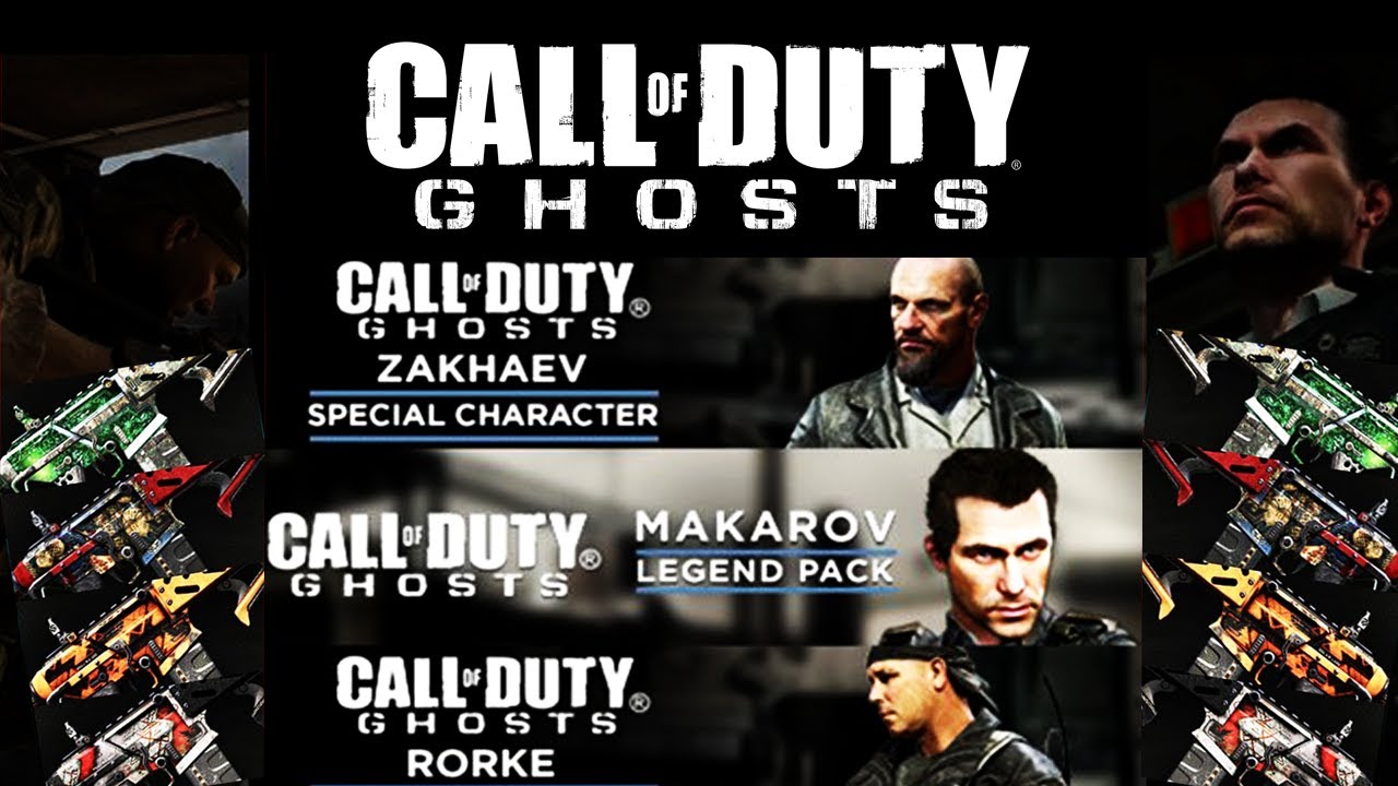 COD Ghosts | 'NUEVOS' DLC's Black Ops 2 [Camos] COD Ghosts [Makarov ...
