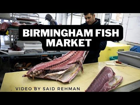Birmingham fish and fruit market - YouTube