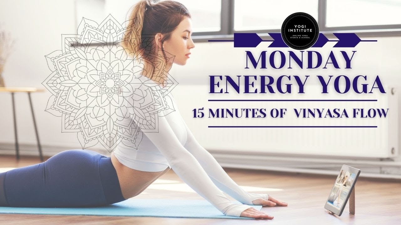 Vinyasa Yoga Class To Increase Energy / 30-Minute Vinyasa Yoga / Yogi ...