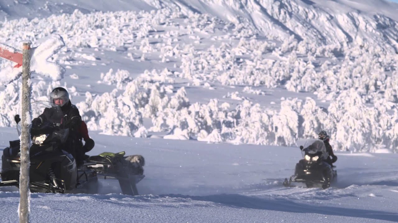 Lynx Touring Sleds 2014 - YouTube