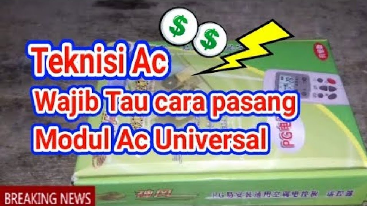 Cara pasang Modul Ac Universal - YouTube