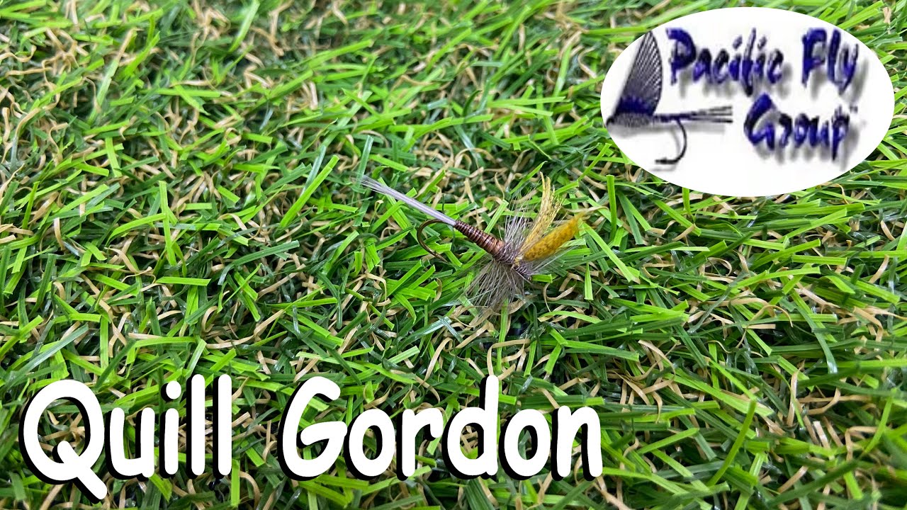 Обзор мушки PFG Quill Gordon по заказу Fmagazin - YouTube