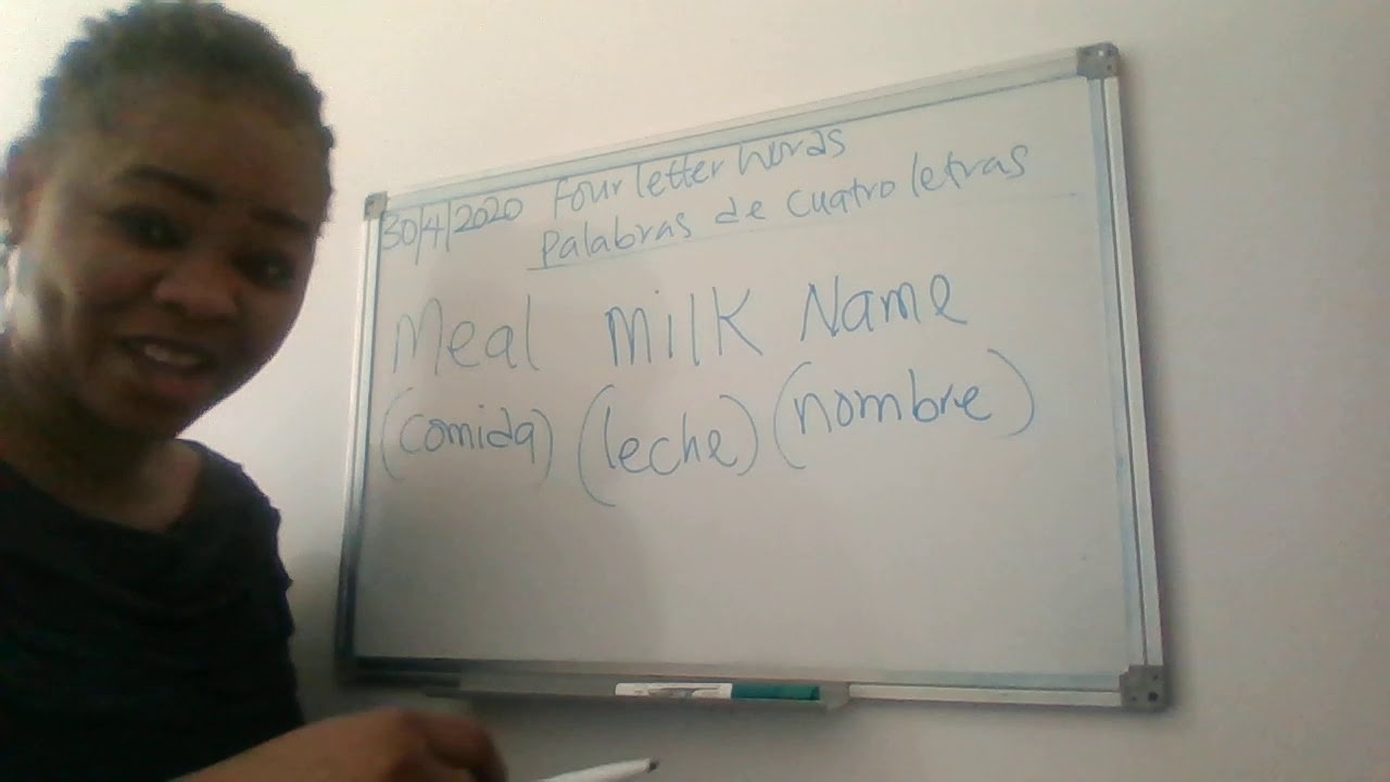 Four Letter Words. Palabras de Cuatro Letras(Continuation). - YouTube