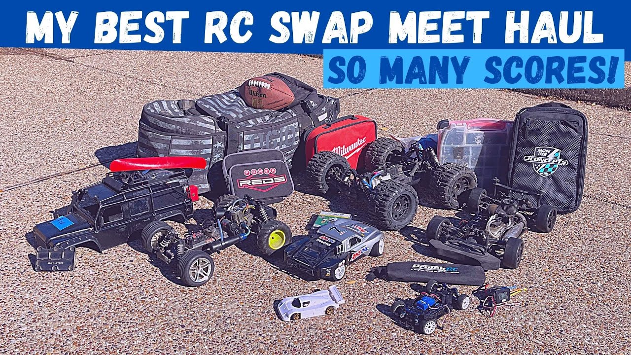 I Bought 6 RC Cars | BEST RC Swap Meet Haul EVER - YouTube