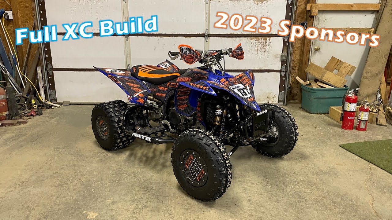 XC Built Yamaha YFZ450R Walkaround & 2023 Sponsor Highlights - YouTube