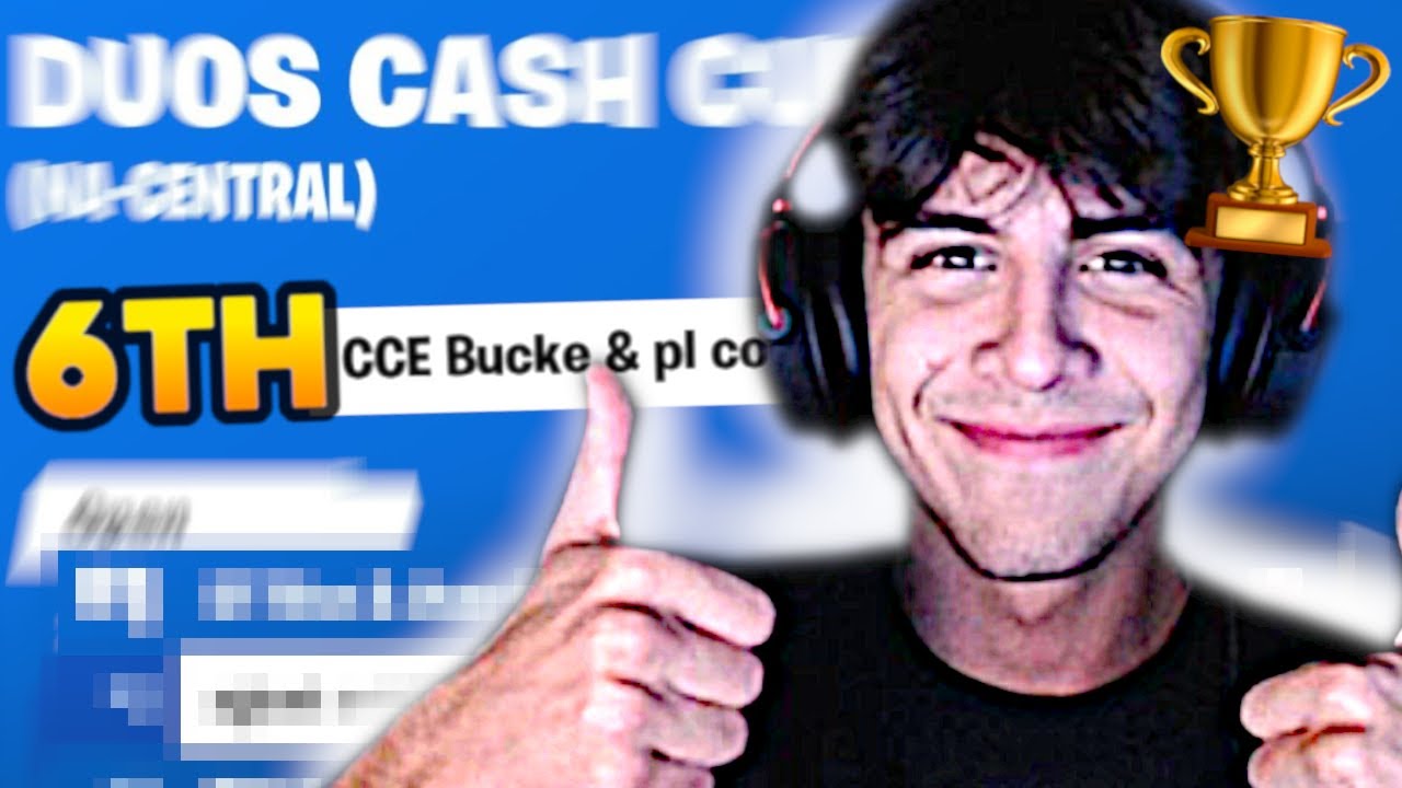 How BuckeFPS and Cooper got 6TH in FINALS🏆 | Duo Cash Cup - YouTube