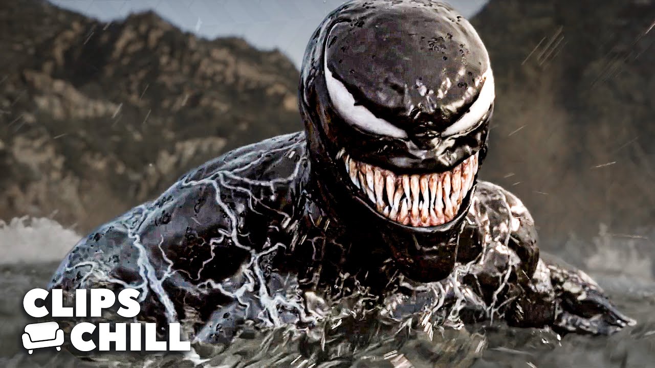 Venom EPIC River Fight - Transforming into a Horse, Frog & Fish | Venom ...