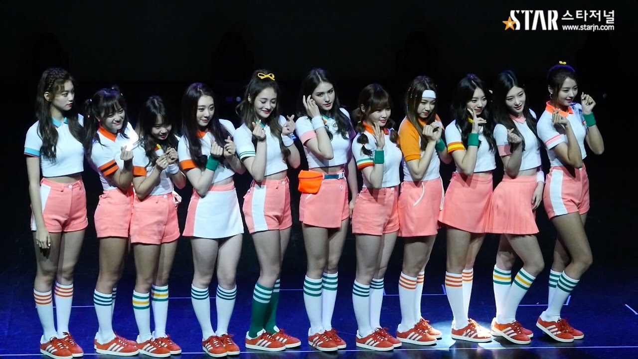 아이오아이(I.O.I) 2nd Mini Album 'miss me?' Showcase 포토타임 - YouTube