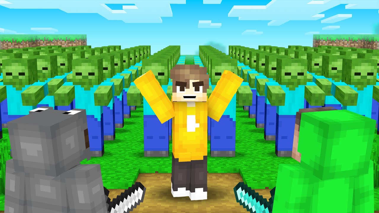 Making A MOB ARMY In Minecraft! - YouTube