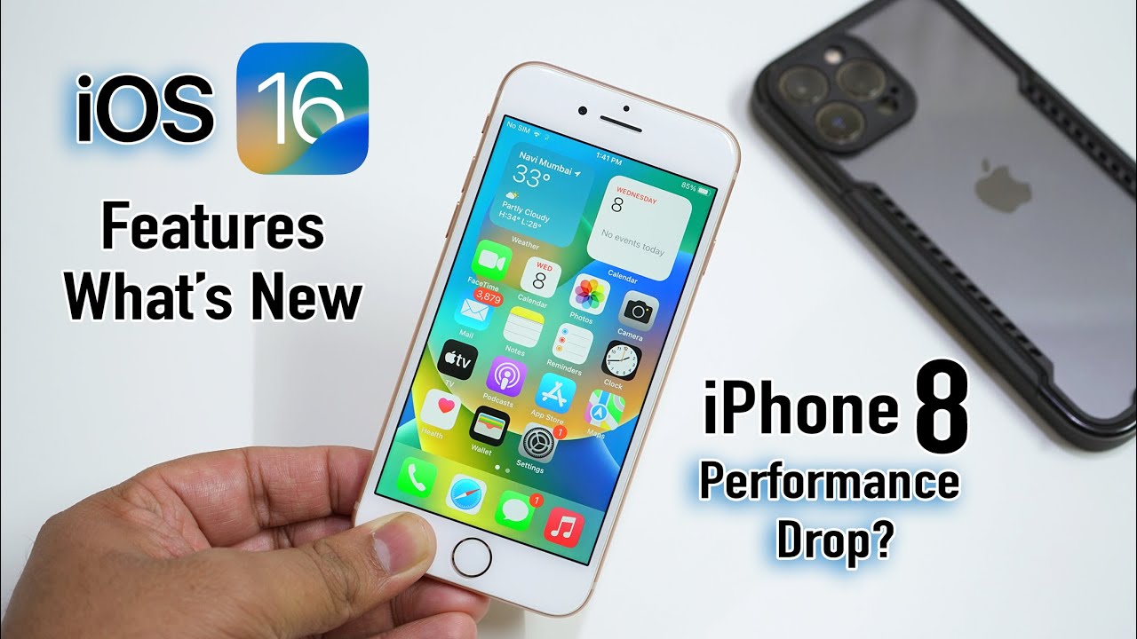 iPhone 8 on iOS 16 | New Features and Performance 🔥 - YouTube
