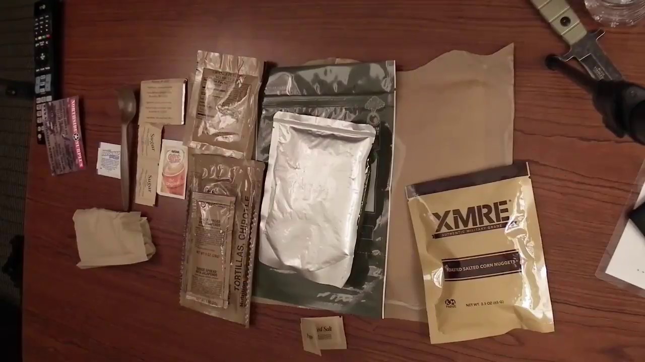 TASTING MAPLE BROWN SUGAR OATMEAL MRE FROM XMRE IN CINCINNATI - YouTube
