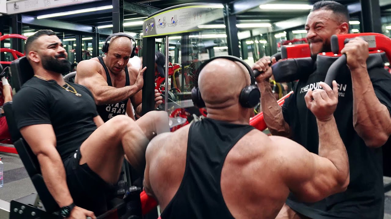 Survived leg workout with Alien and the beast | IFBB Pro | Bodybuilding ...