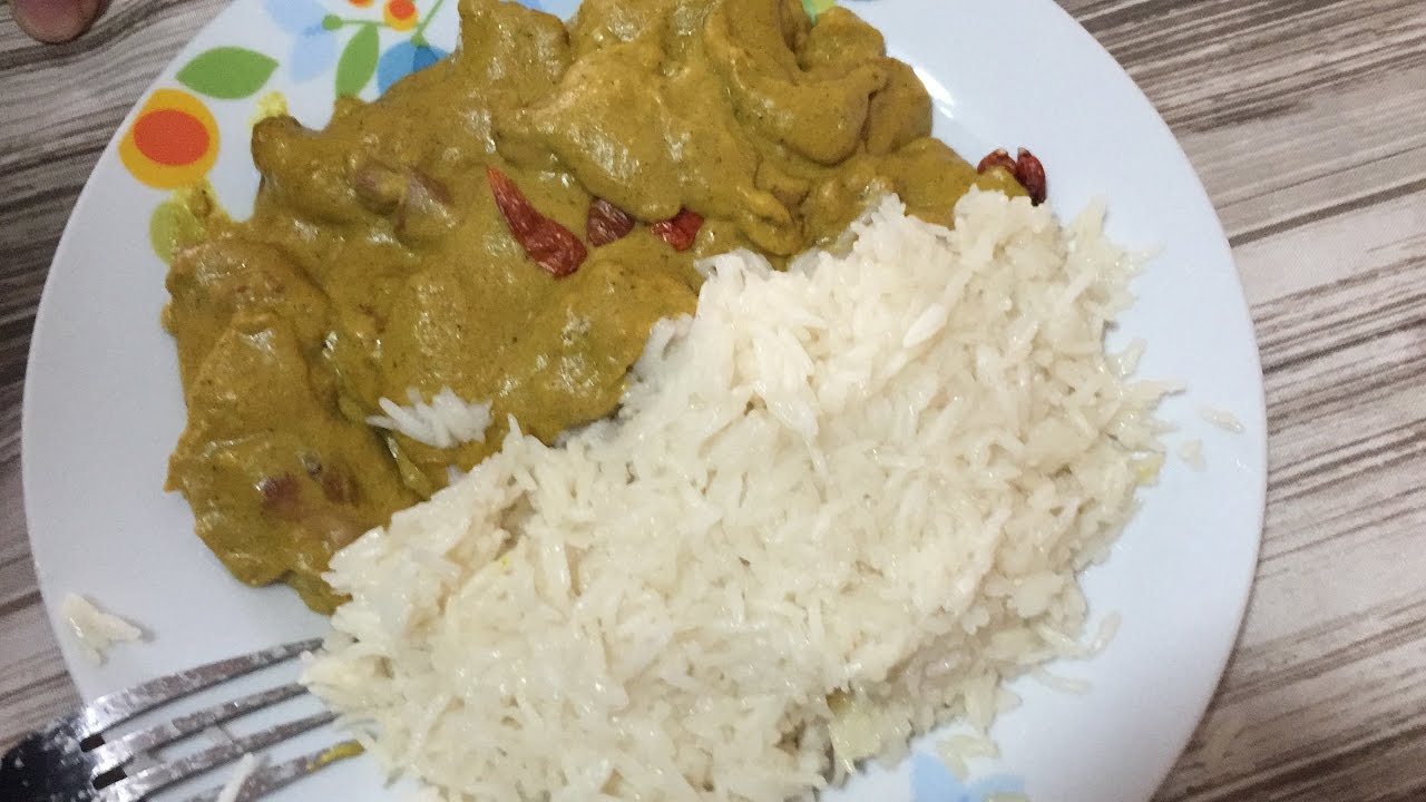 Agnello al Curry con Riso Basmati - YouTube