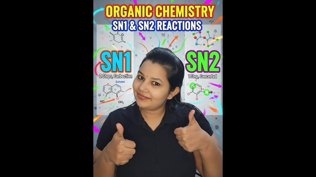 SN1 & SN2 Reactions Made Easy: Watch & Learn Chemistry Magic! - YouTube