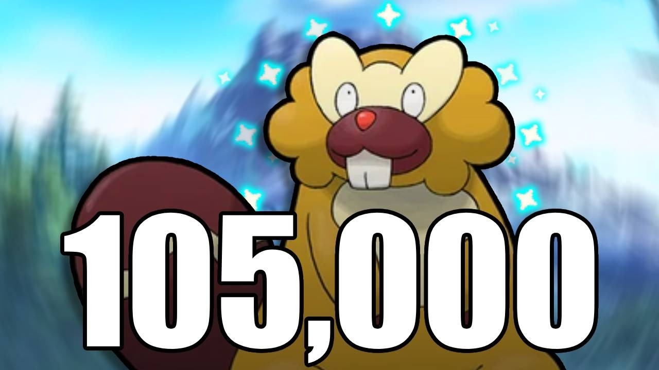 Shiny Bibarel in PokeMMO after 105,000 Encounters... - YouTube
