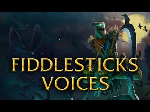 LoL Voices - Fiddlesticks - All 17 languages - YouTube